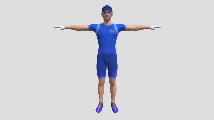 Cyclist 3D models - Sketchfab