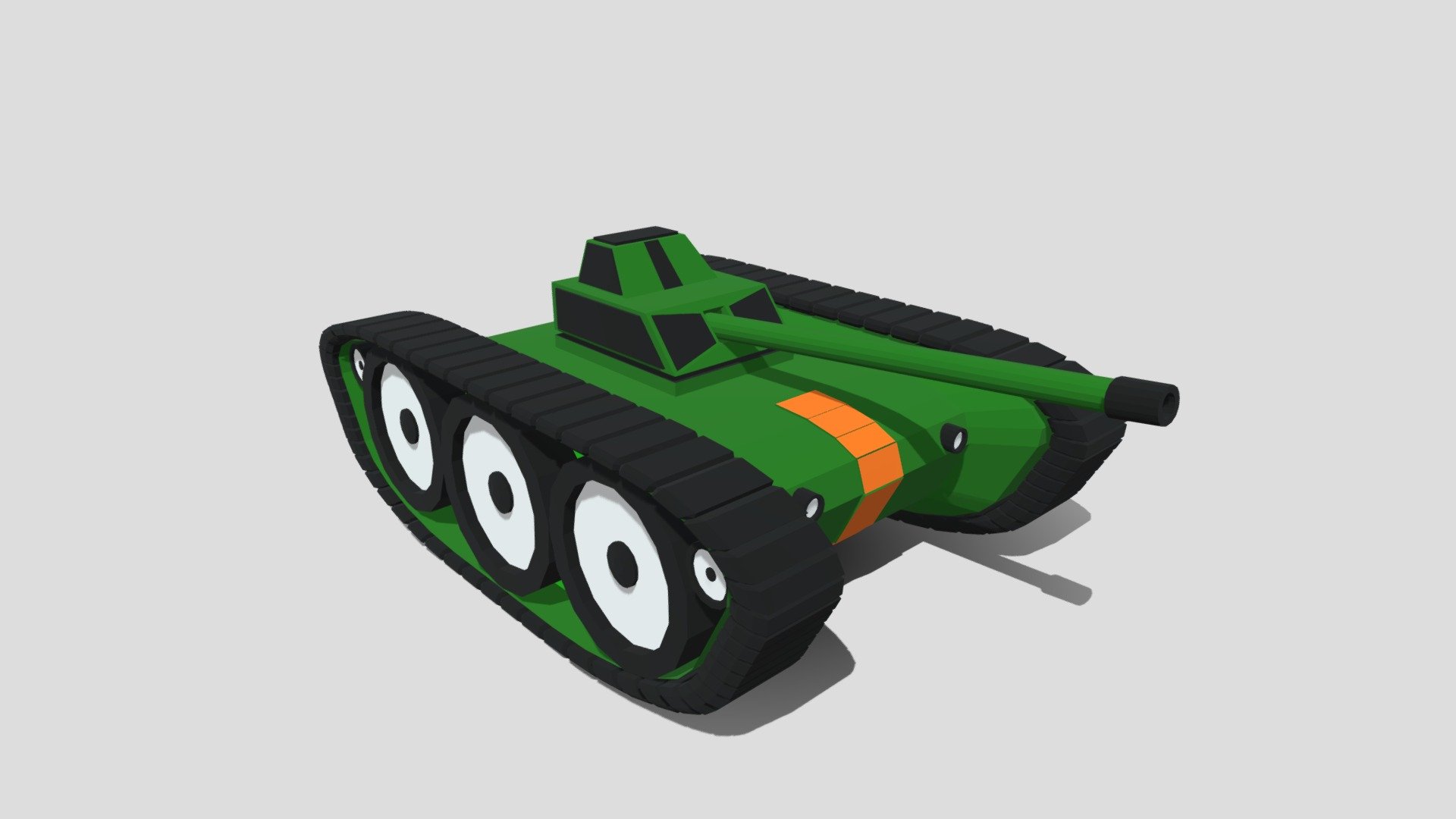 Low-poly Tank - Download Free 3D model by Ravindu Sandeepa (@ravindu ...