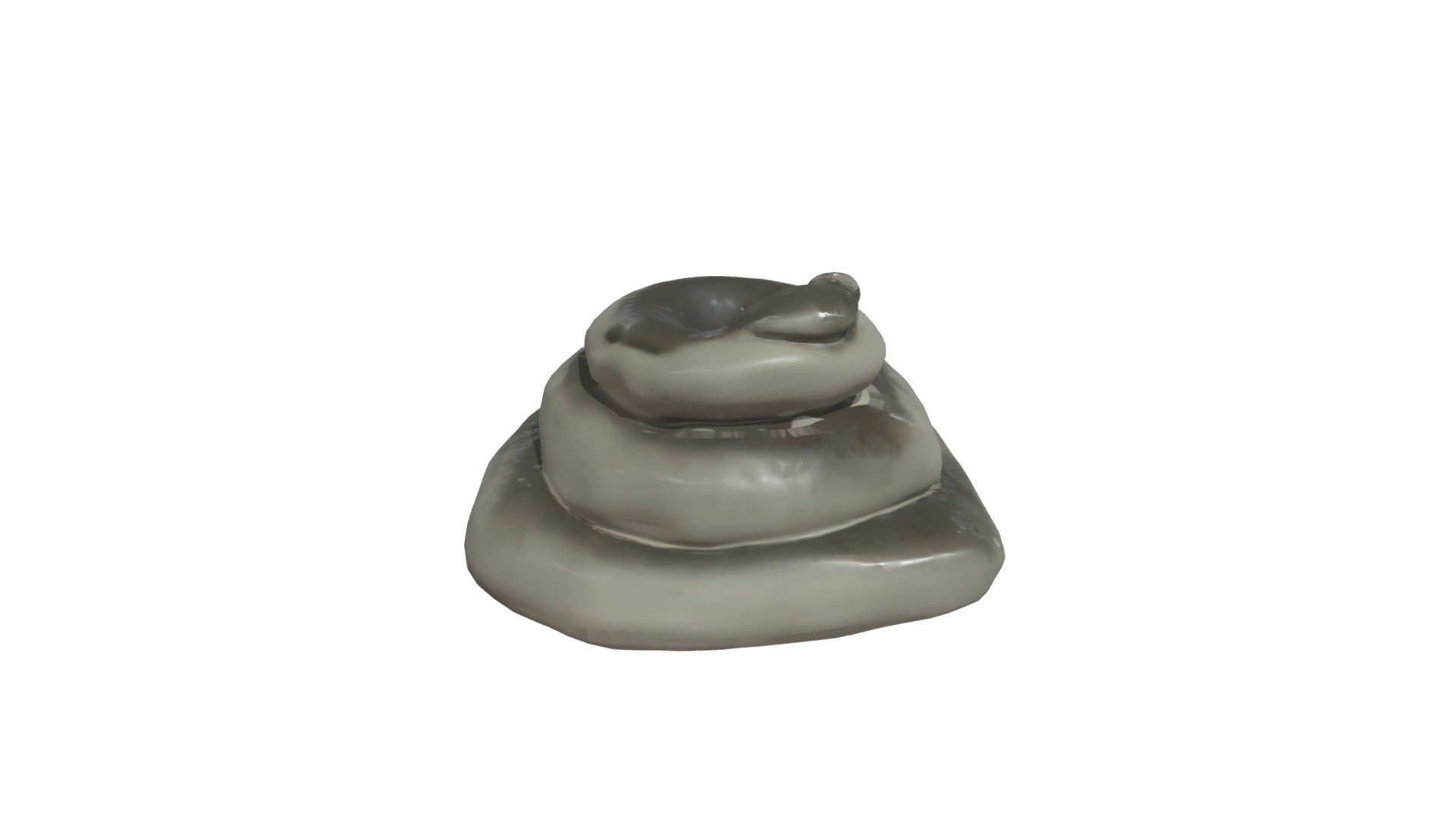 Pile of coiled feces - 3D model by yyq041433 [060e2a3] - Sketchfab