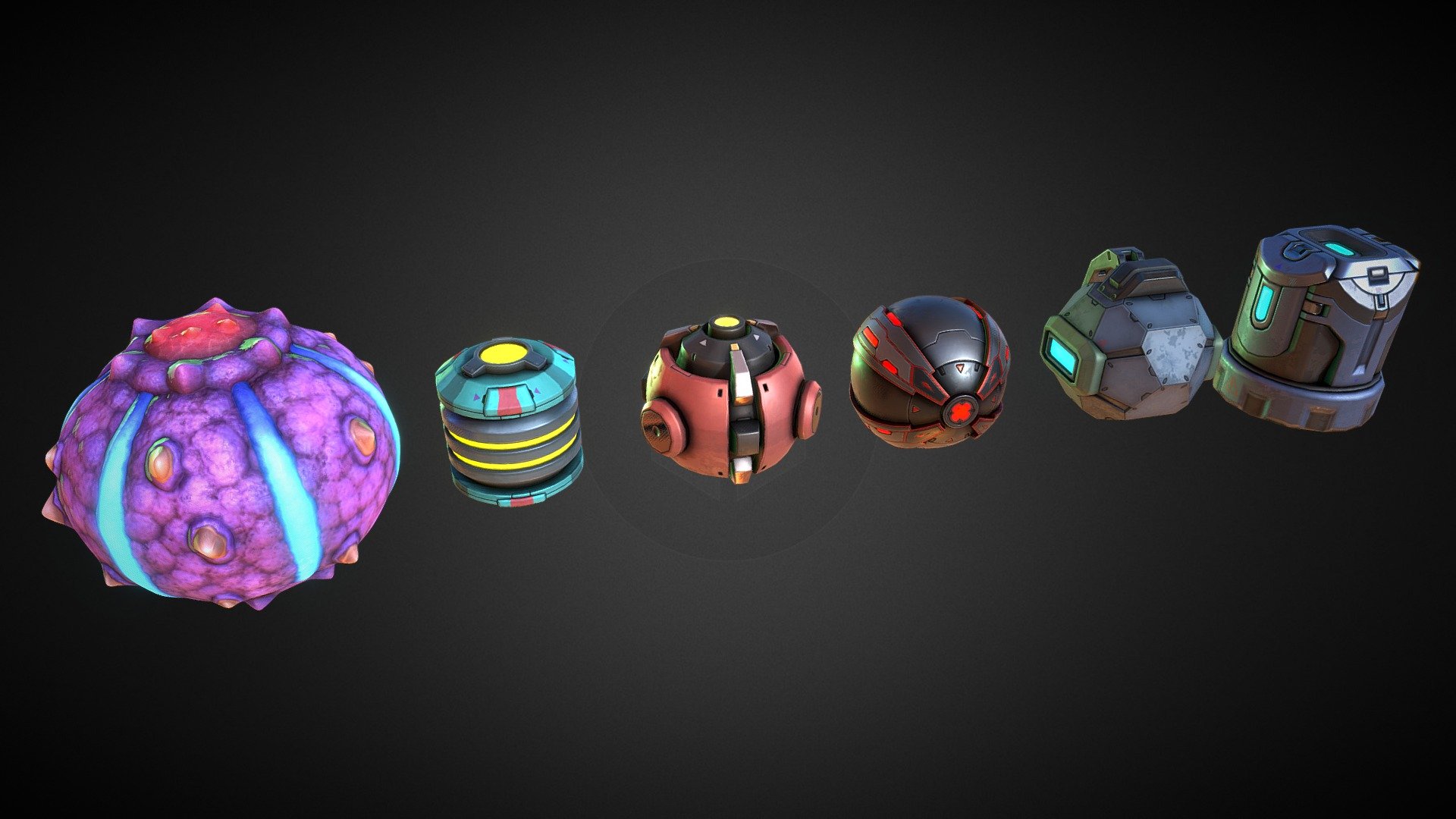 Miscellaneous Assets - 3D model by N8 (@nathanmlange) [060e2ee] - Sketchfab