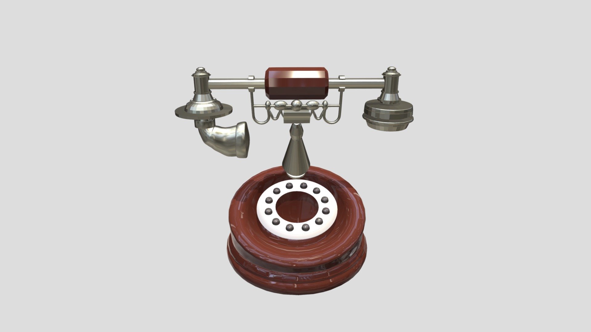 telephone_retro - Download Free 3D model by efoli3d [060e4fe] - Sketchfab
