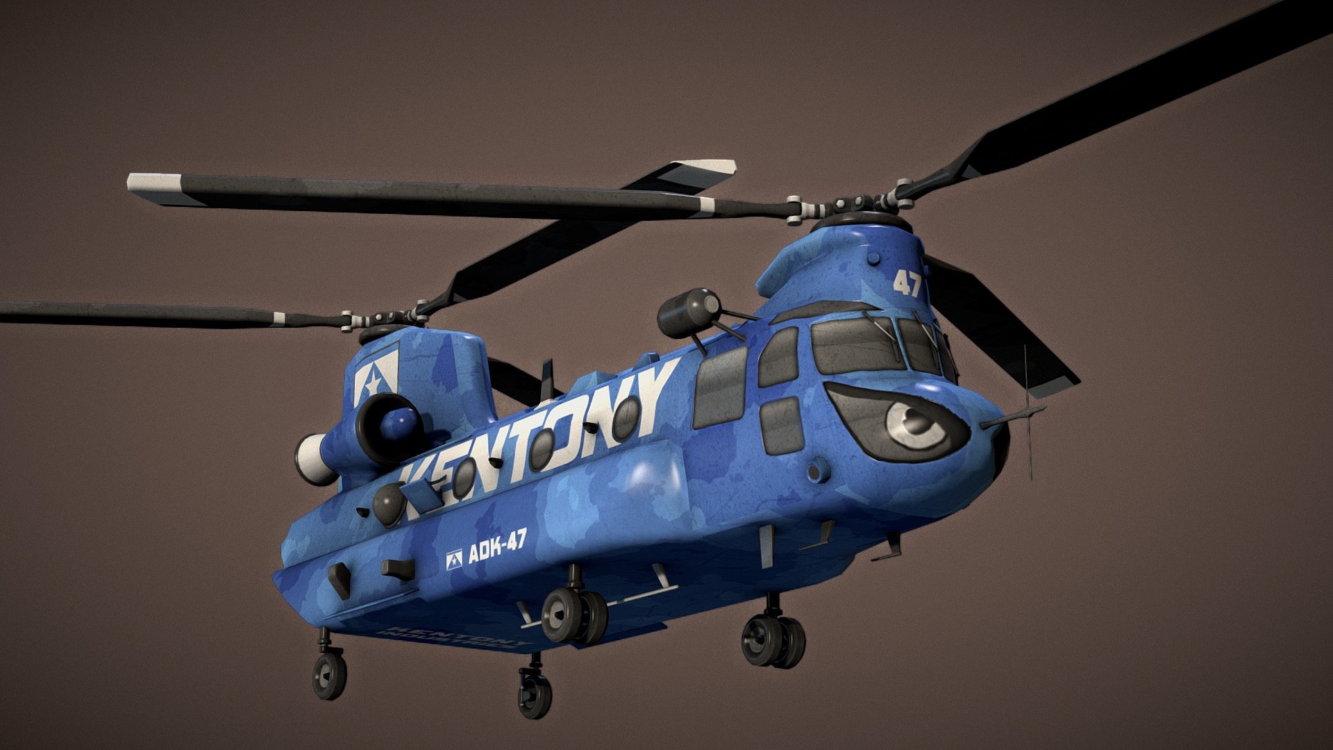 Action Henk Chinook - 3D model by Gabrian [060f720] - Sketchfab