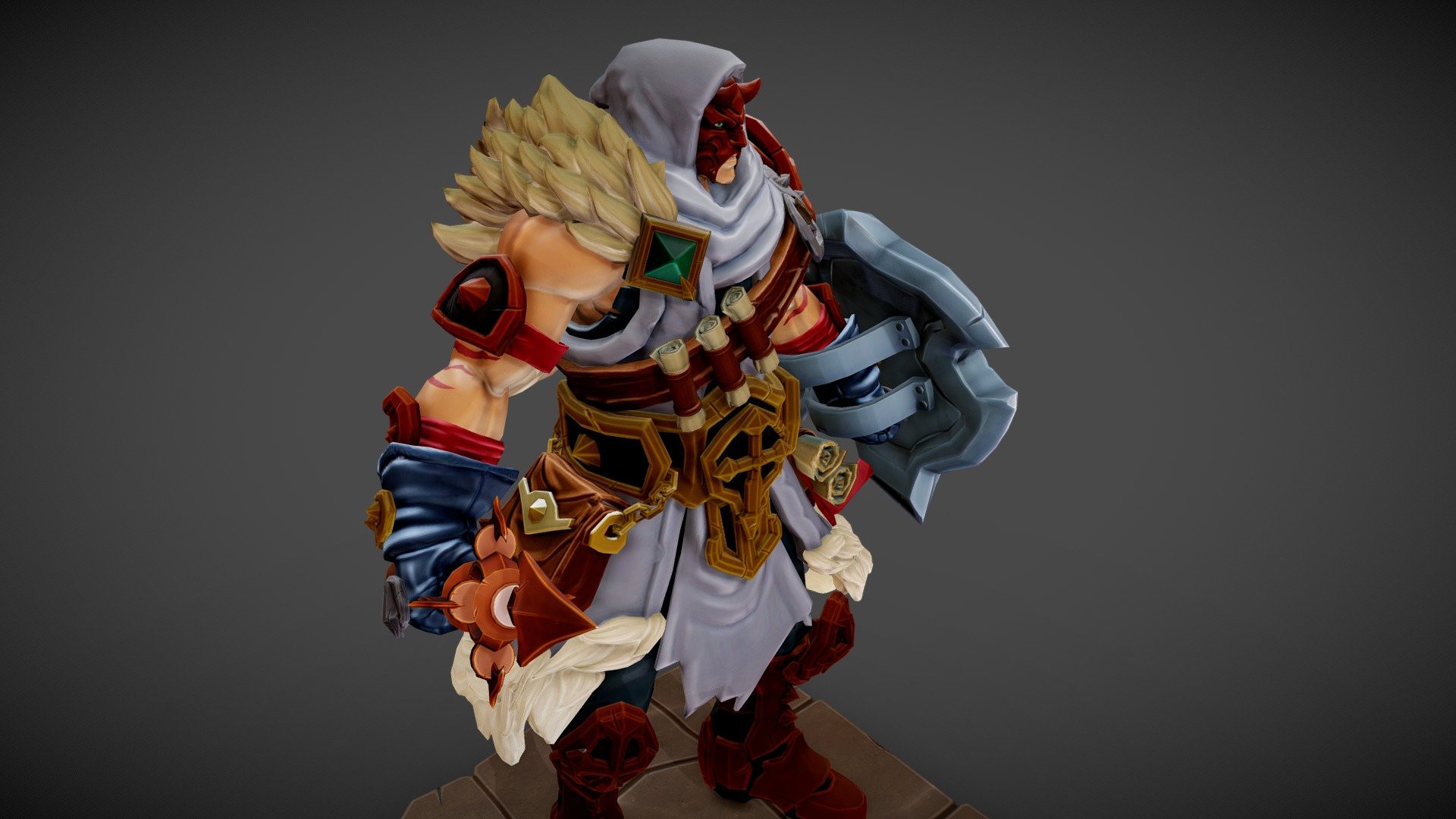 Alumon - 3D model by Tony_Bisteni [060f93d] - Sketchfab