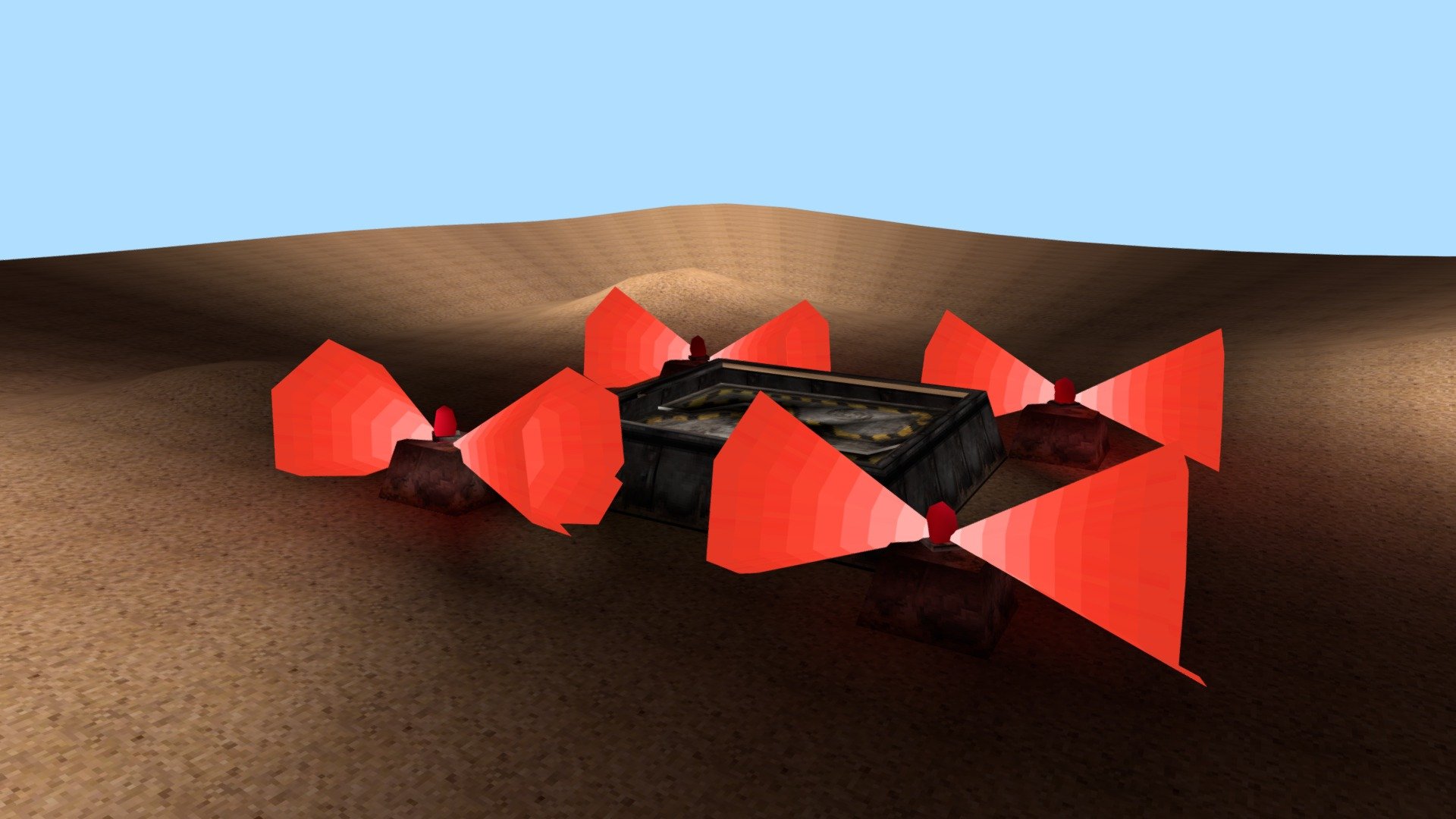PSX low poly nuclear warhead - 3D model by JF-Linter [0611d29] - Sketchfab