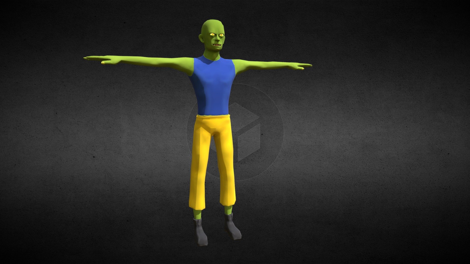 Zombie Animated - Download Free 3D model by Hene [06125de] - Sketchfab