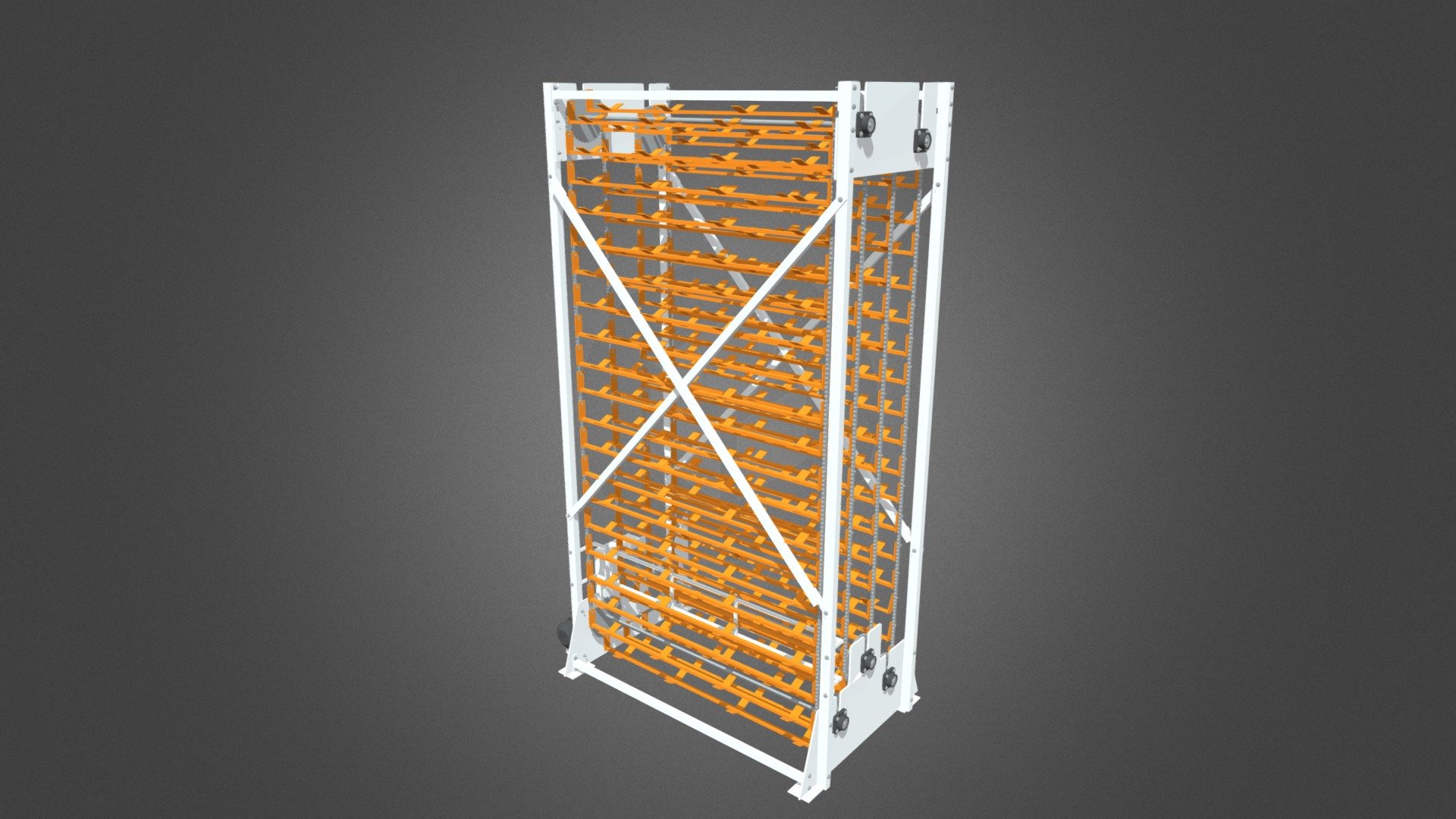 Сушка NIYAR 3d модель (только сушка) - 3D model by Eisupport [0612dc0 ...