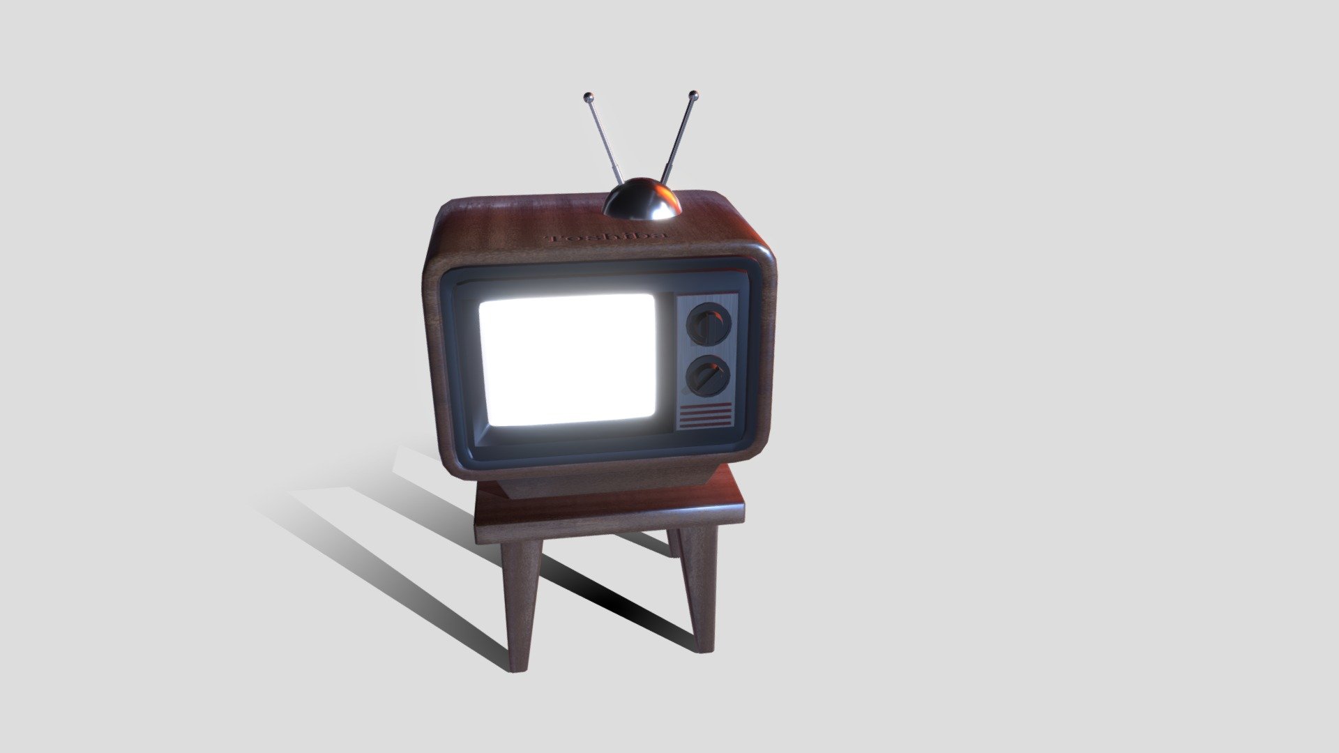 old tv - 3D model by jukitsu [0614f96] - Sketchfab