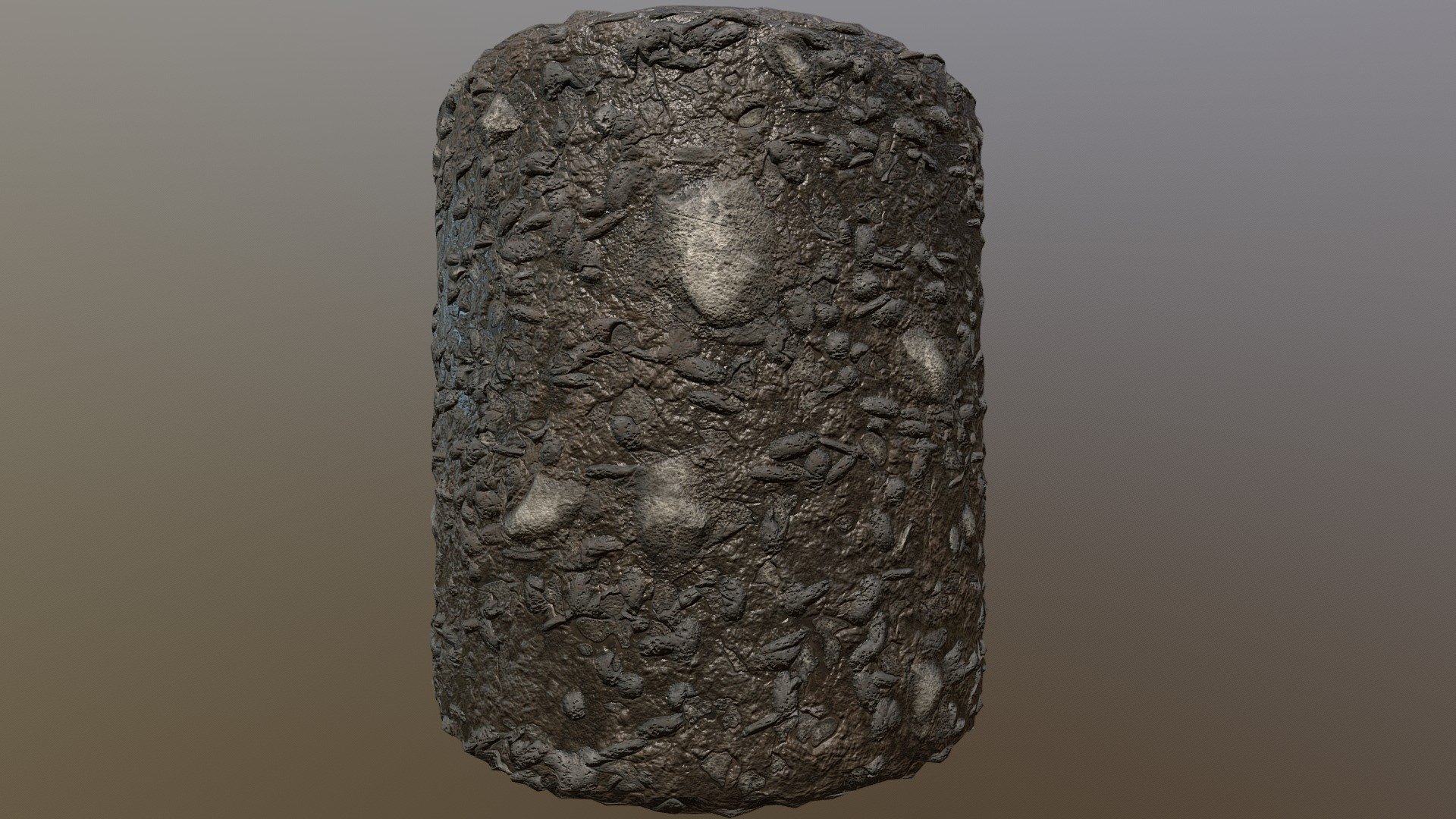Pebbles In Mud - 3D model by Jana vdBeucken (@JvdB) [0615bb0] - Sketchfab