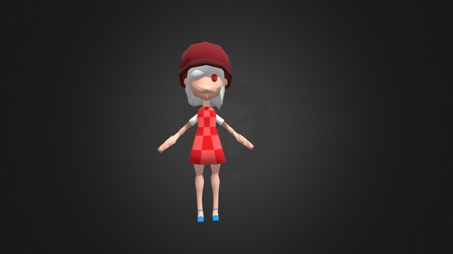 Simple low poly Character - Download Free 3D model by Wionka [06160e3 ...