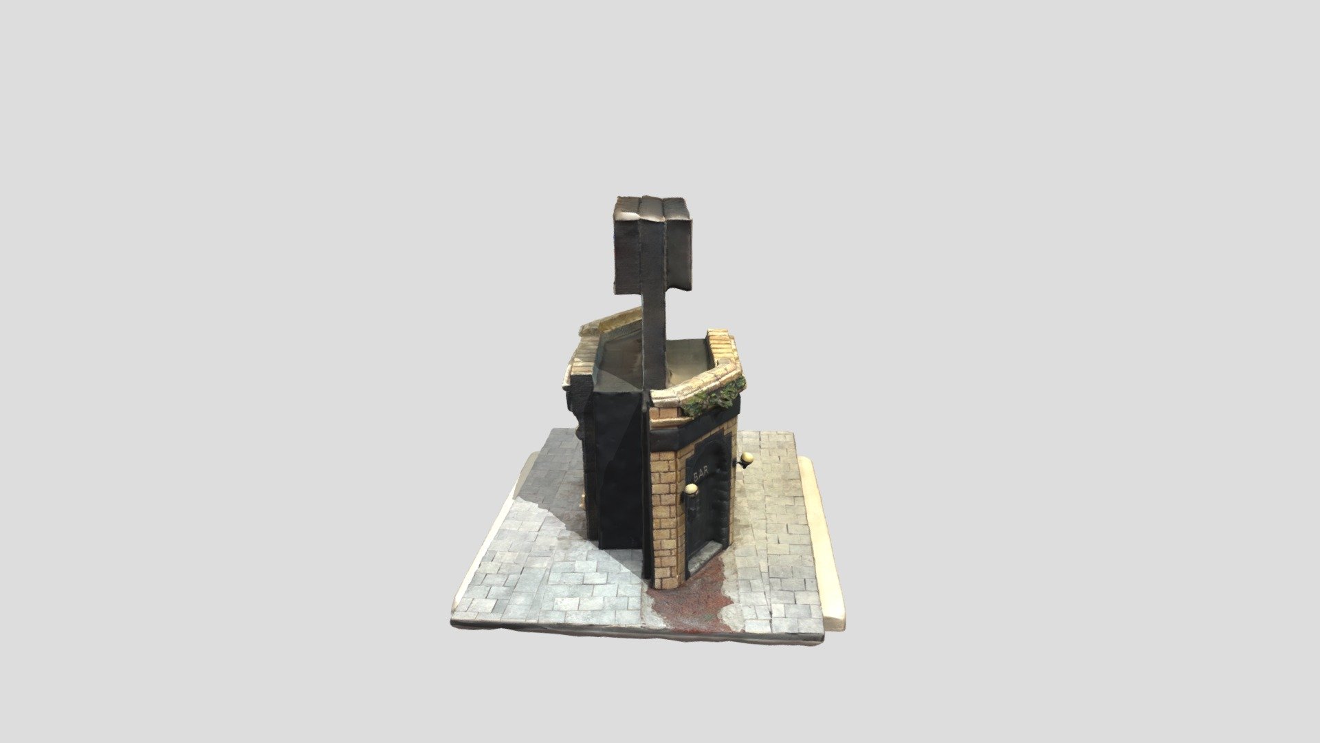 The Unicorn Pub Miniature - 3D model by Tomb001 (@ual001) [061740b ...