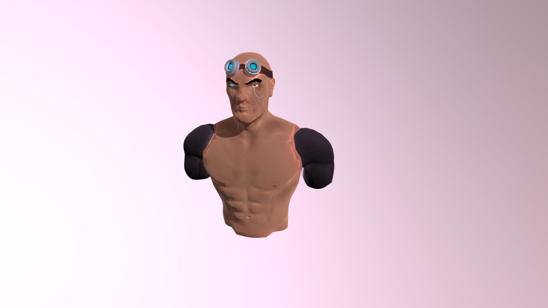 Cyberpunk Mechanic - 3D model by Zaiyah [0617f9a] - Sketchfab