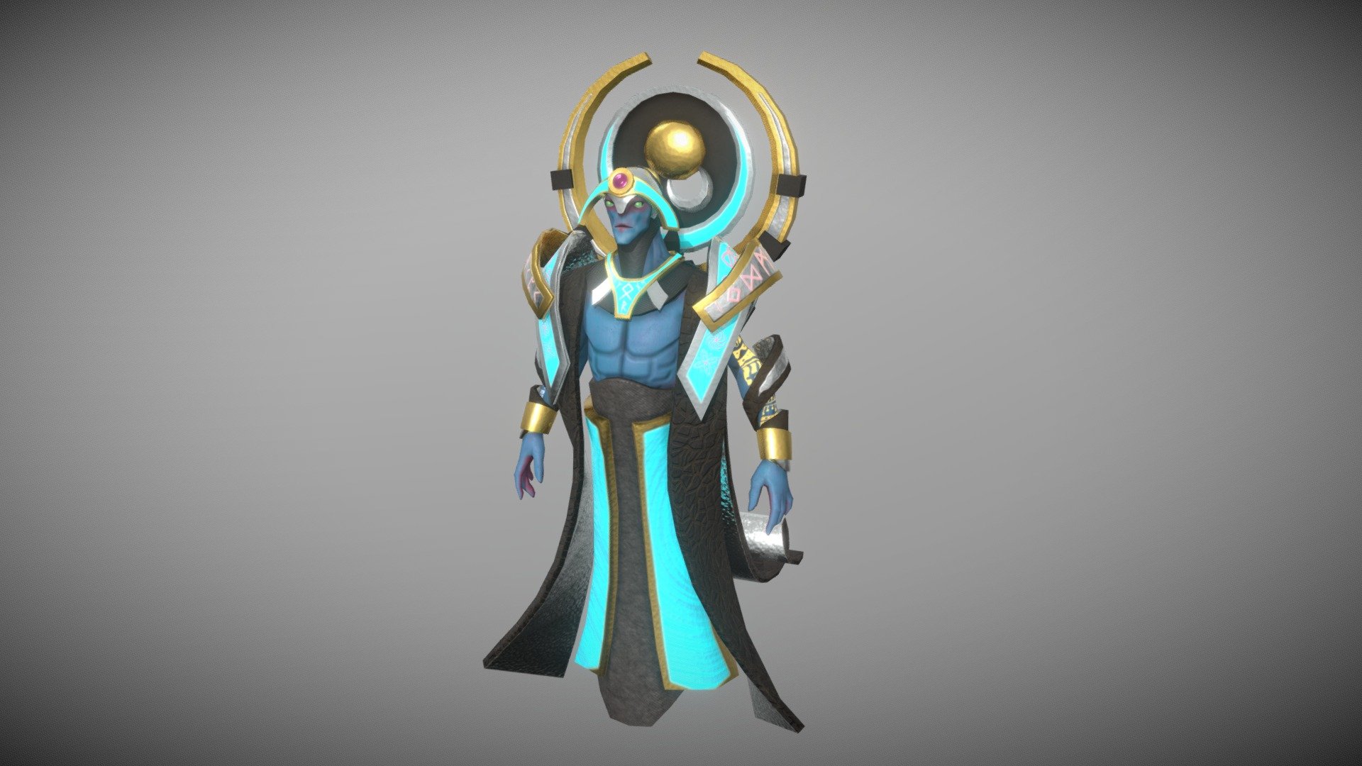 Dota 2 Oracle Custom Textures - Download Free 3D model by Iñaki "nani ...