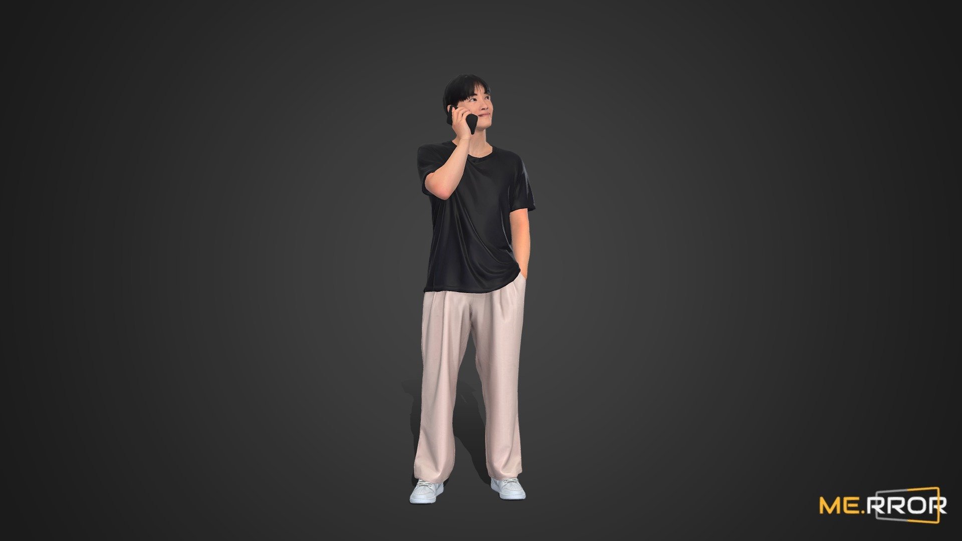 Asian Man Scan_Posed 8 30k - 3D model by ME.RROR Studio (@merror ...