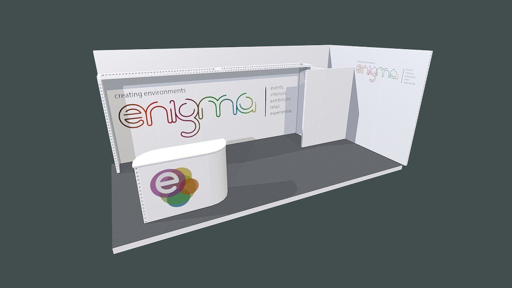 Enigma 6 X 3 Eco Stand A - 3D model by ENIGMA (@EnigmaVS) [061c925 ...
