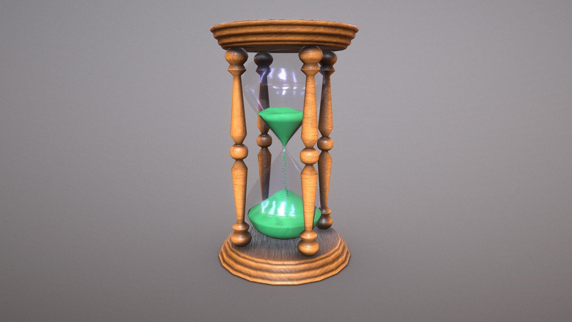 Wizard_Table_Hourglass - 3D model by necaneca [061db1e] - Sketchfab