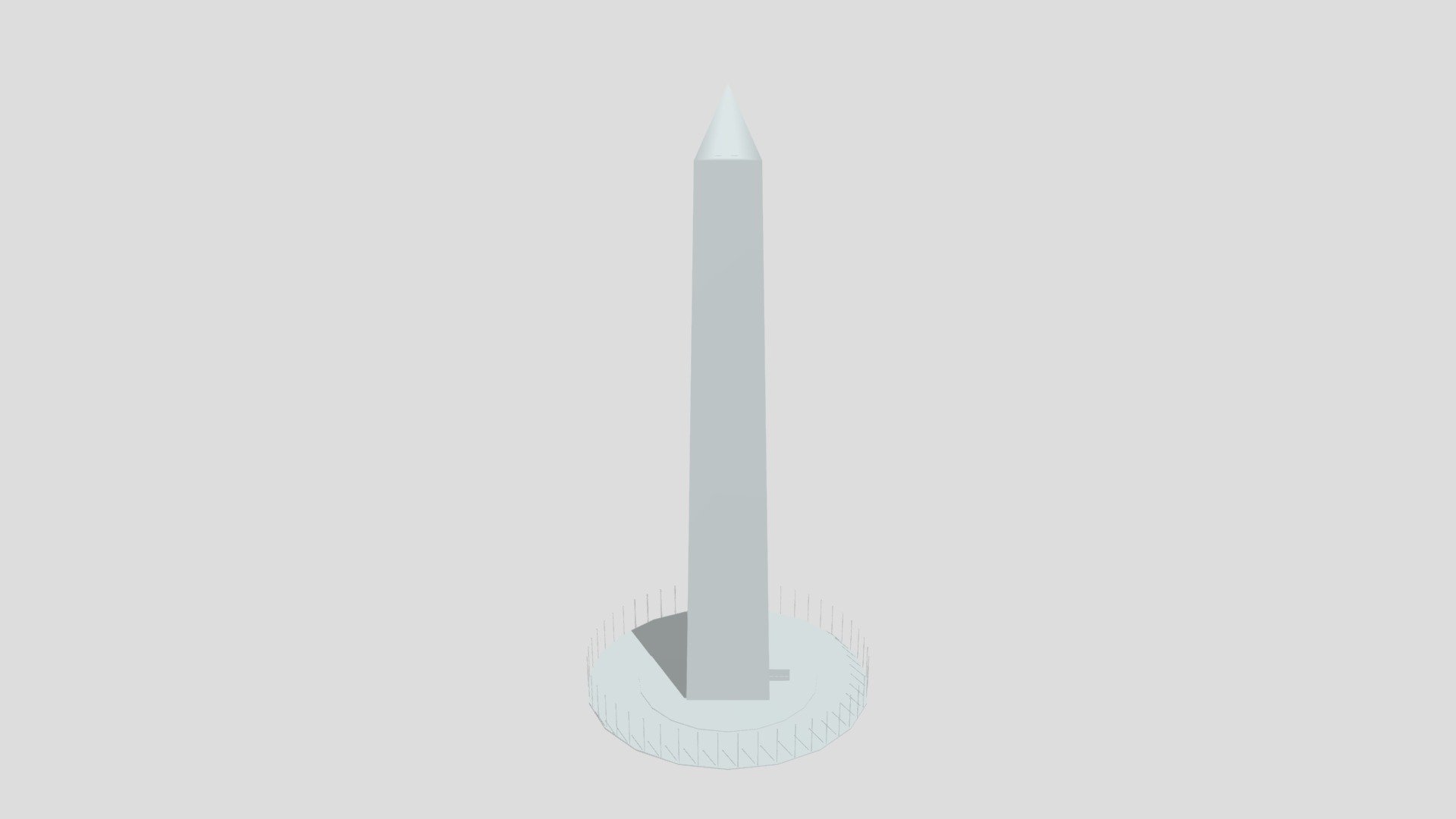 Washington Monument - 3D model by yurun.han [061df29] - Sketchfab
