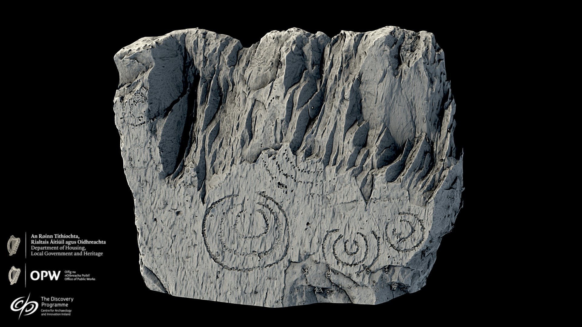 Kerbstone 59, Knowth (Stone) - 3D model by The Discovery Programme (@discoveryprogramme ...