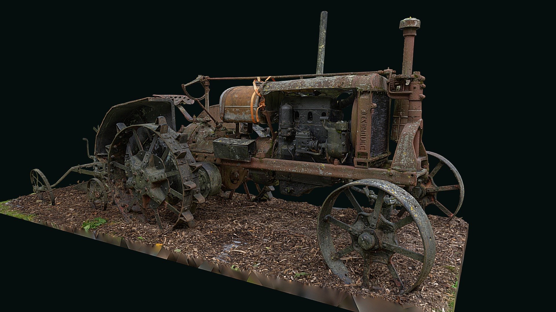 Tractor "Universal-2" photogrammetry - 3D model by Saulius.Zaura ...