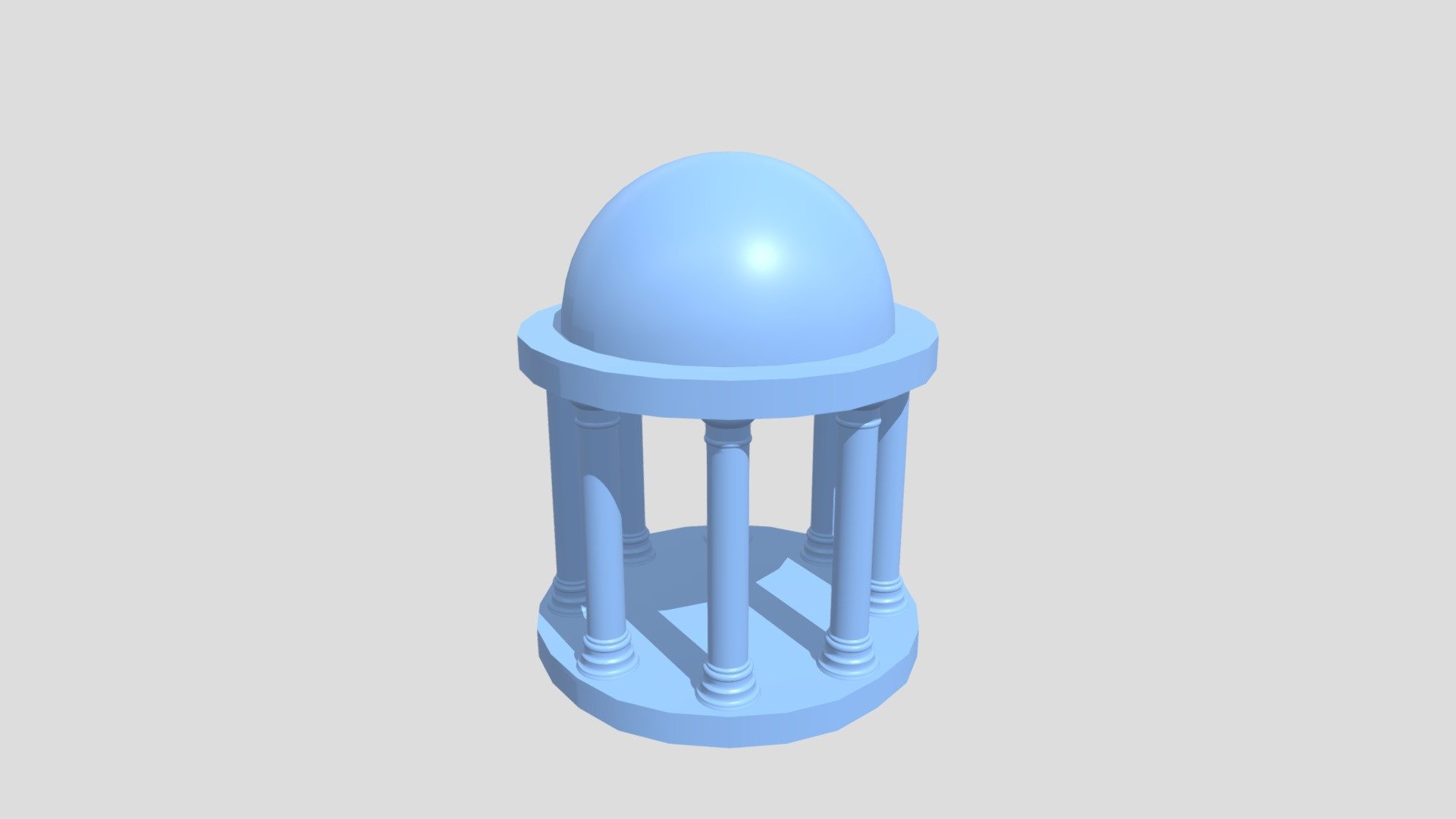 Circular Temple - 3D model by tucke180 [061fbd1] - Sketchfab