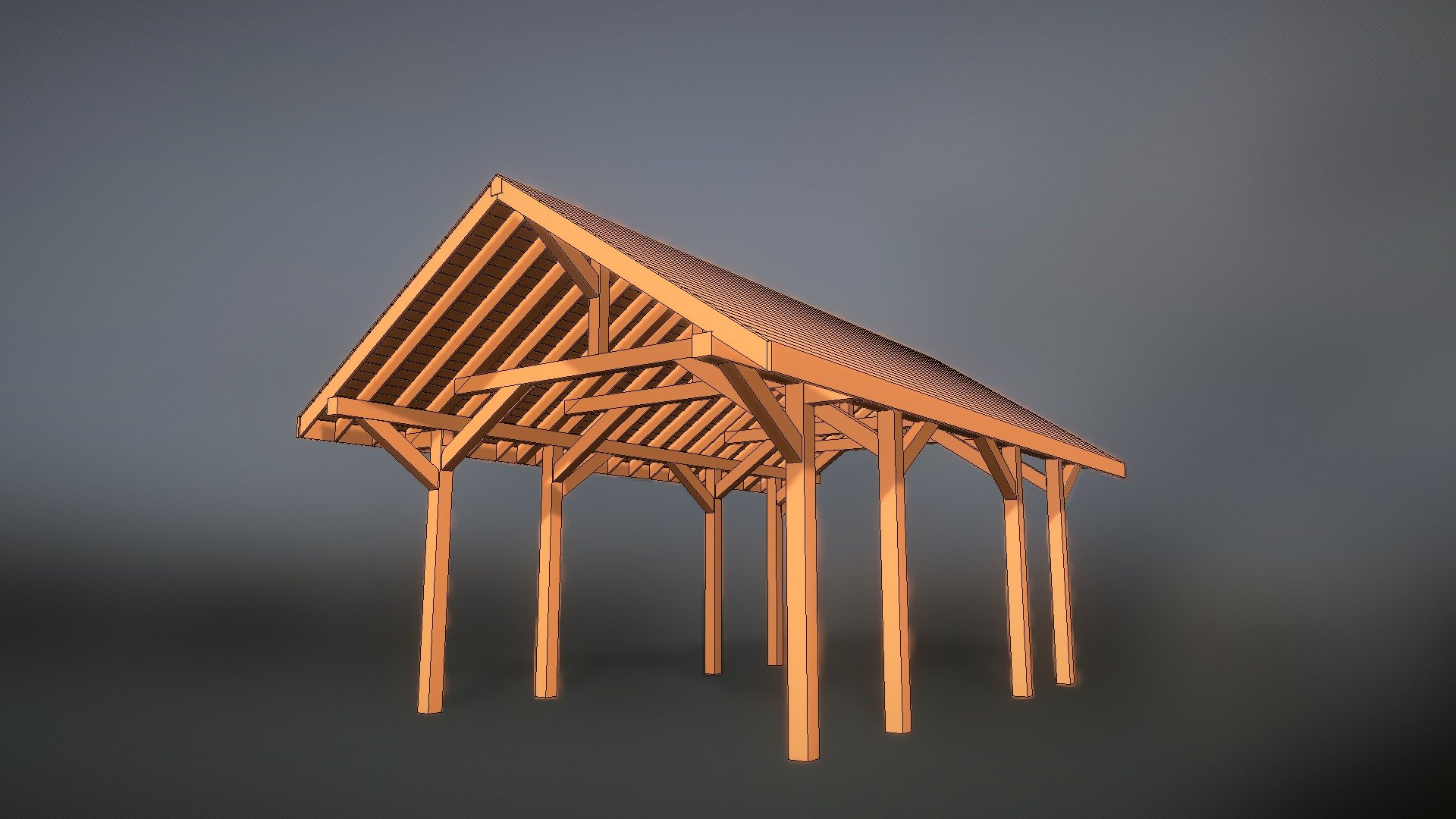 Custom Pavilion Rev 2 - 3D model by Forever Redwood [0620d10] - Sketchfab