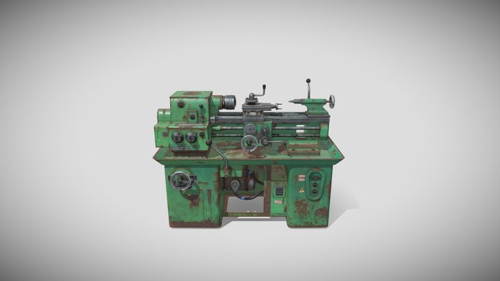 Lathe 3D models - Sketchfab