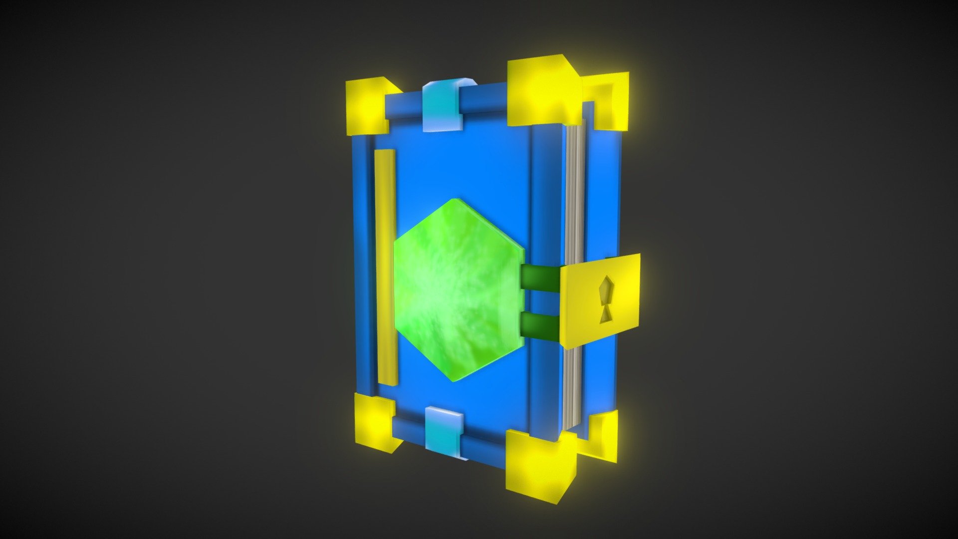 Enchanted Cartoon Book - Download Free 3D model by DeclanLea14 [0622a76 ...