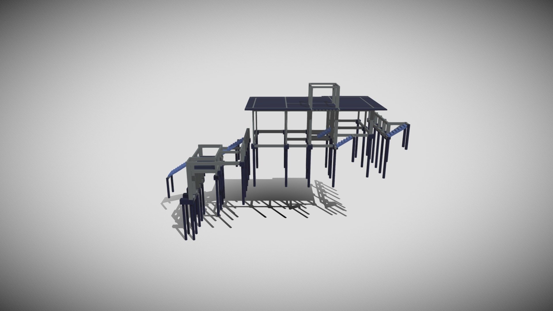 Souzas - Campinas/SP - Casa em Aclive - Download Free 3D model by Engenheiros Associados ...