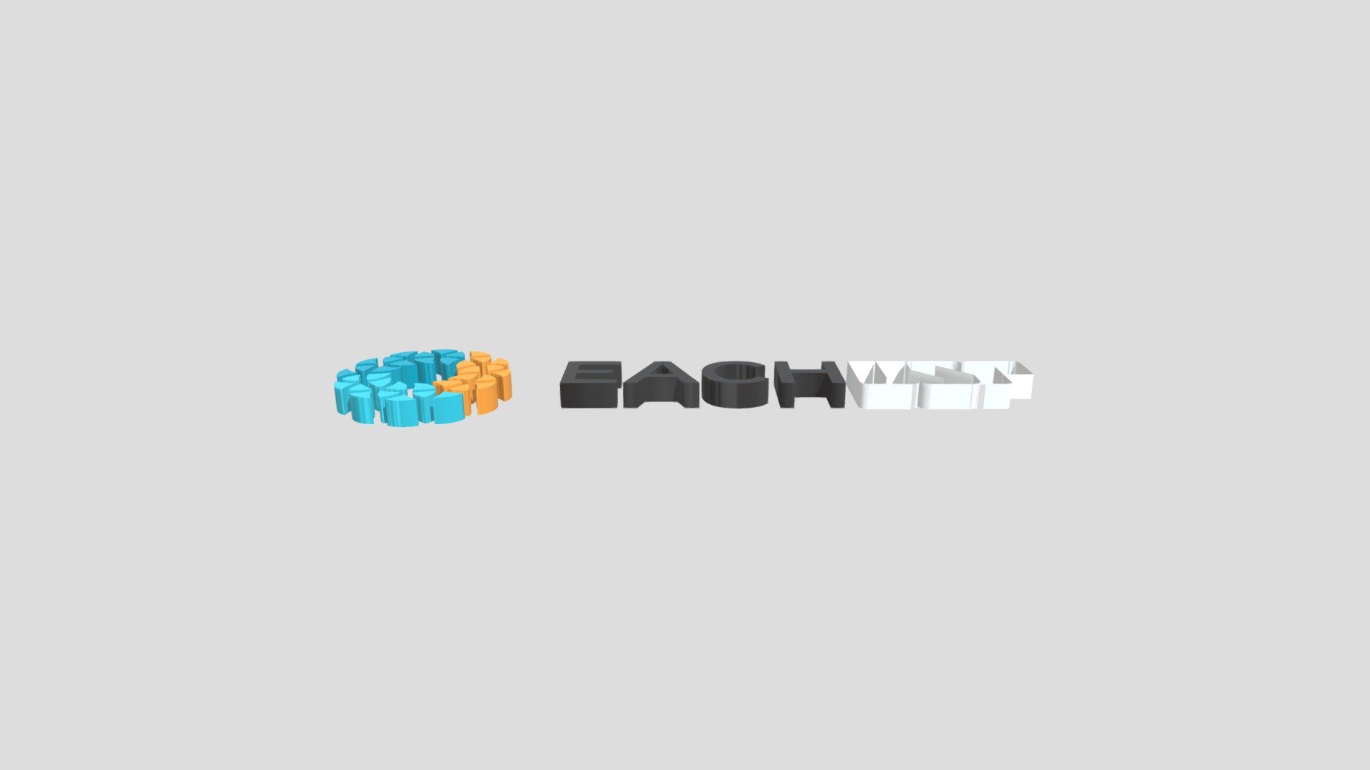 Each Logo 3D - Download Free 3D model by edudati [0622ff4] - Sketchfab