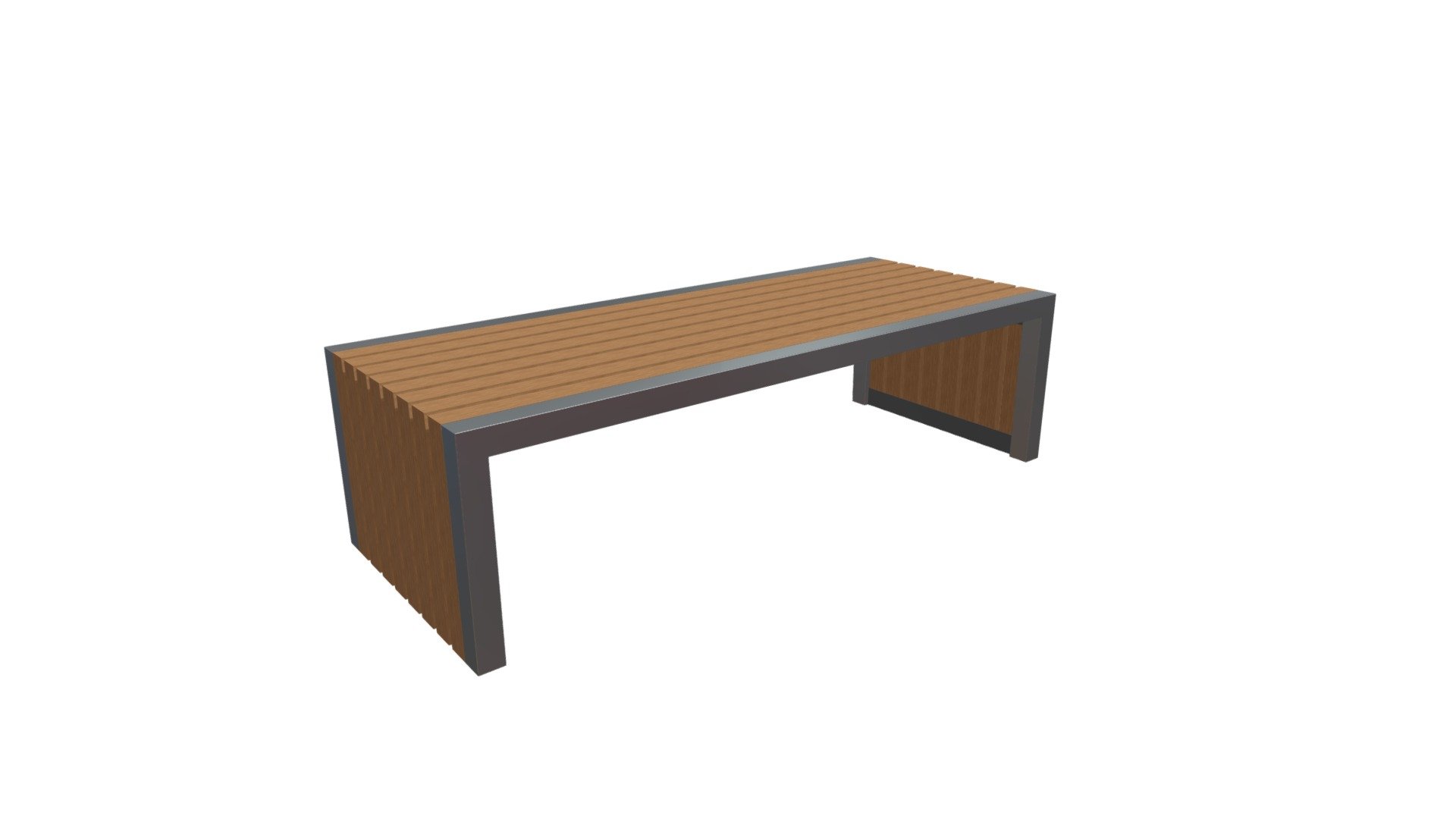 Bench 3_round corners v2 - 3D model by Ostap.Sopivnyk [0624b64] - Sketchfab