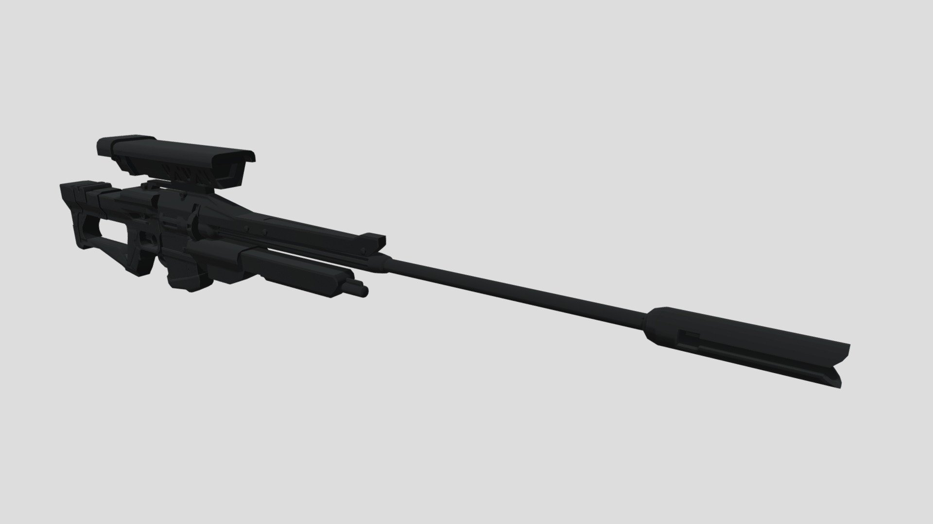 Sniper Riffle - 3D model by sanz0419 [0624e27] - Sketchfab