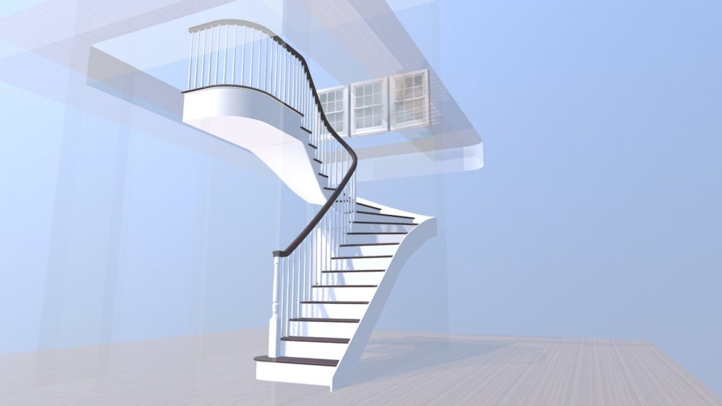 Freeshape Stairsoftware - 3D model by 3D Software for Stair Design and ...