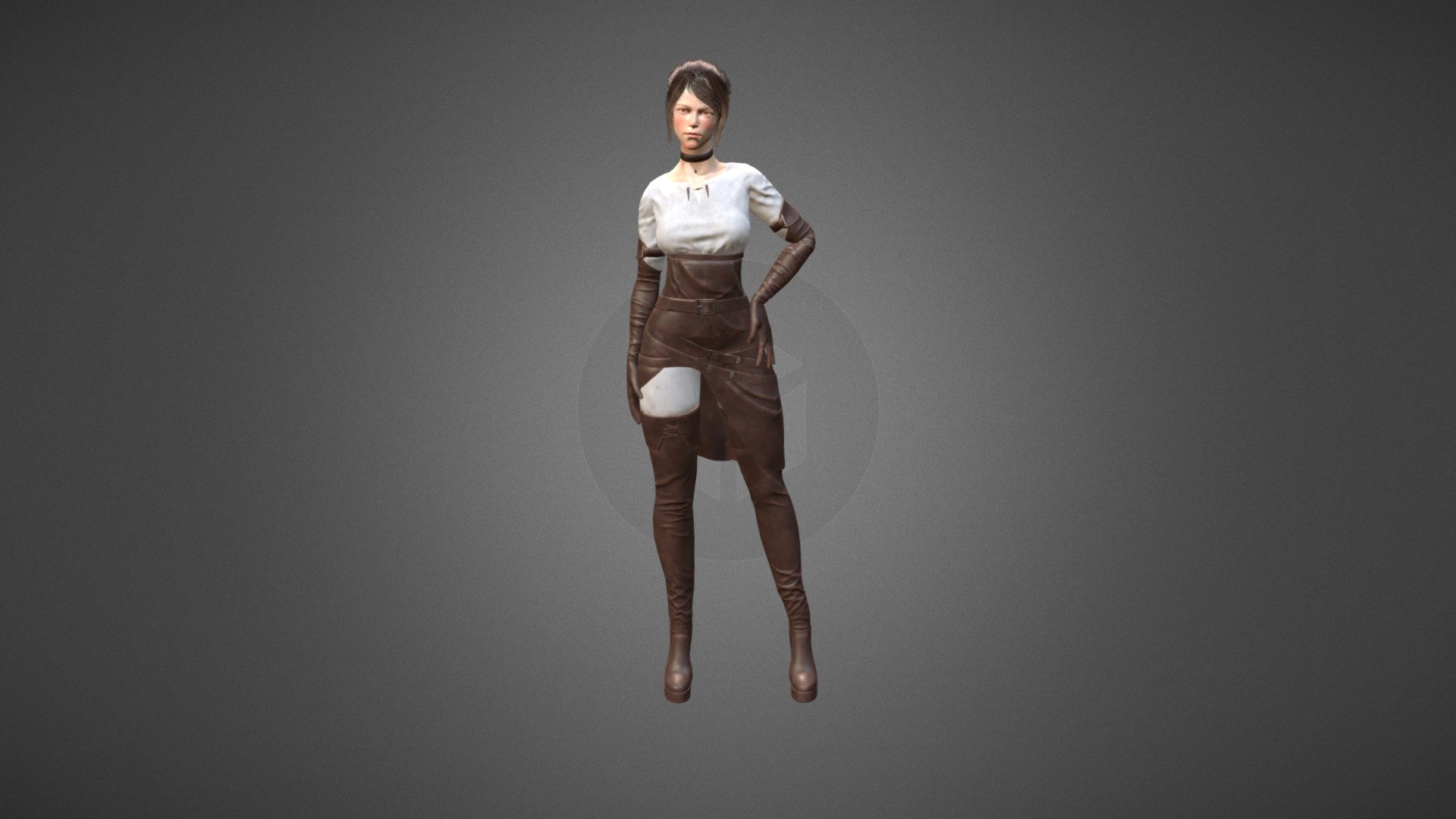 Female Character - 3D model by avgustinslobodanuk [0628a4a] - Sketchfab