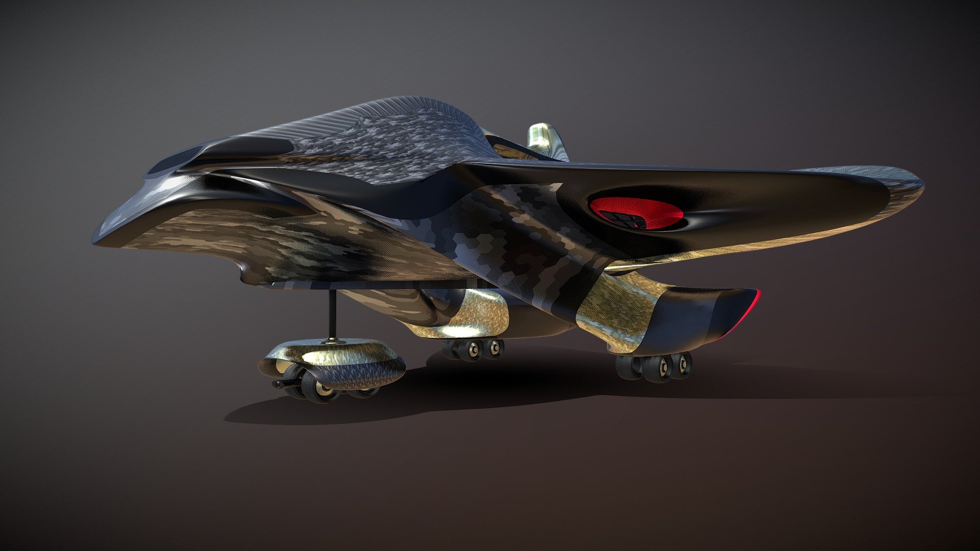 Raven Command Ship - 3D model by VertaScan [062bcc5] - Sketchfab