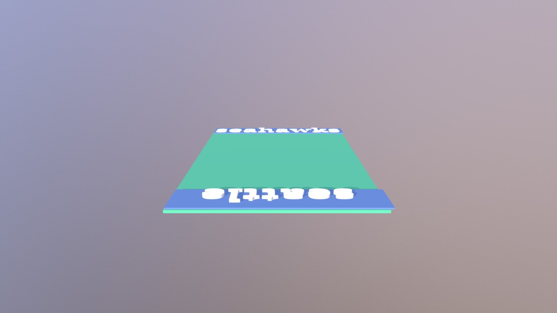 seahawks - 3D model by Dr. Eddie's Class (@gonzalezedito) [062d6ef ...