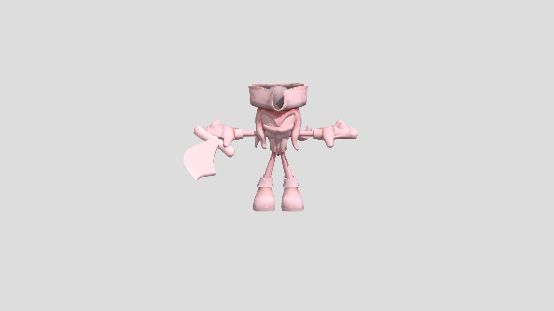 Knuckles the Dread - Download Free 3D model by theamazingdonovan207 ...