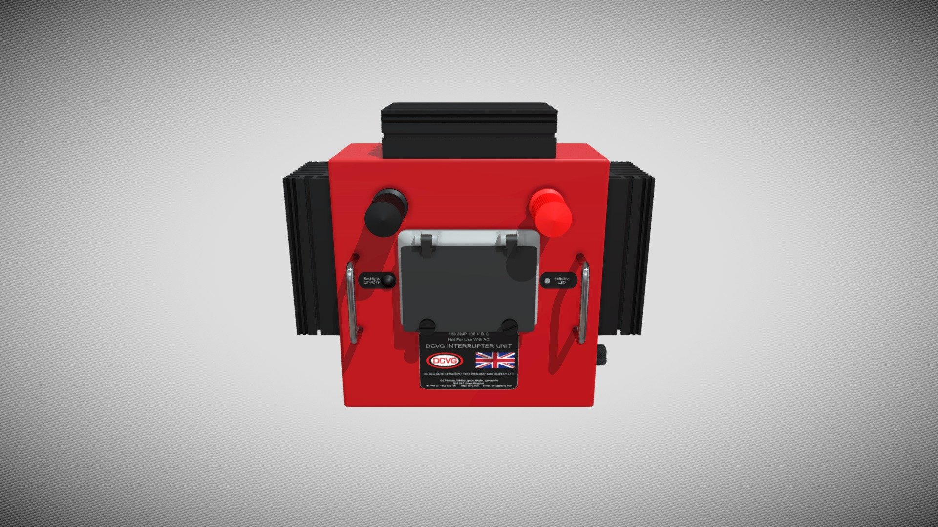 150 Amp Interrupter - 3D model by DCVoltageGradient [062df78] - Sketchfab