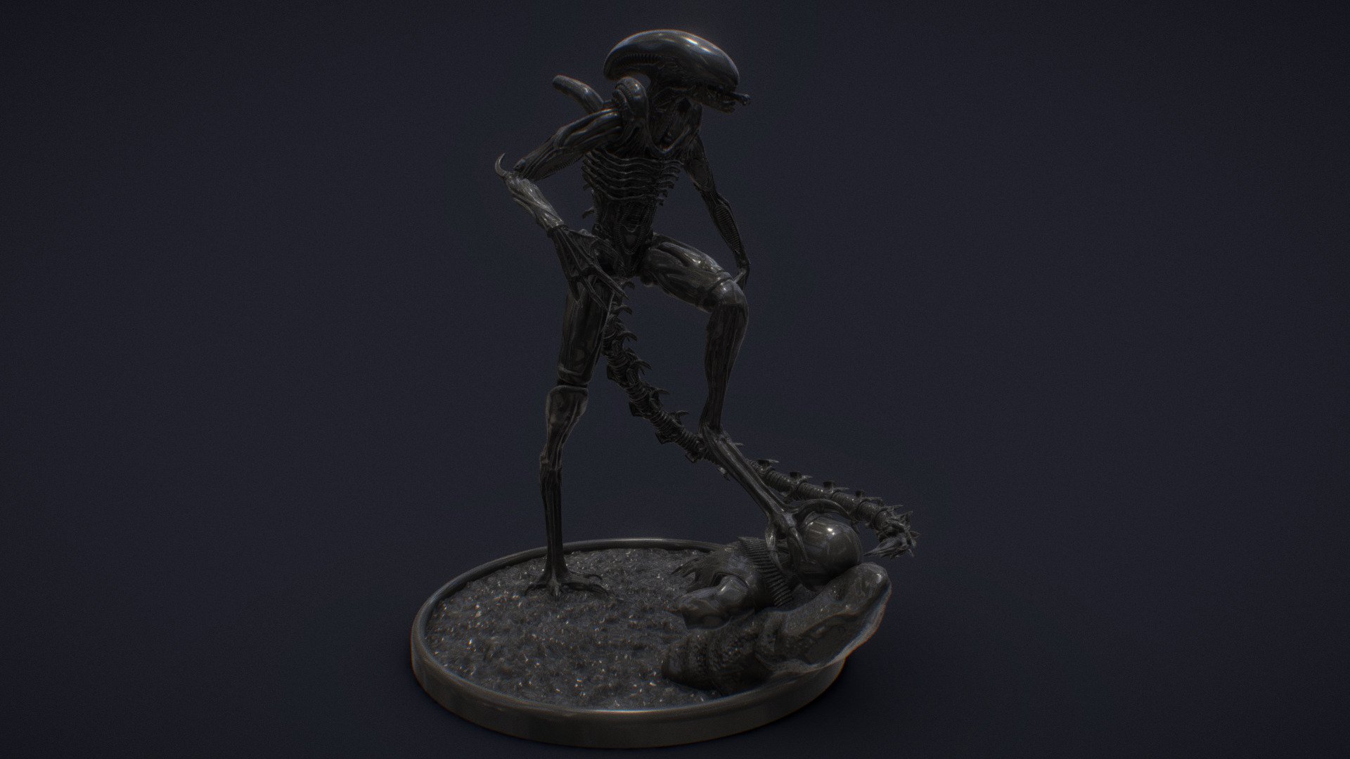 Alien Xenomorph Fanart - Buy Royalty Free 3D model by dgi_workshop ...
