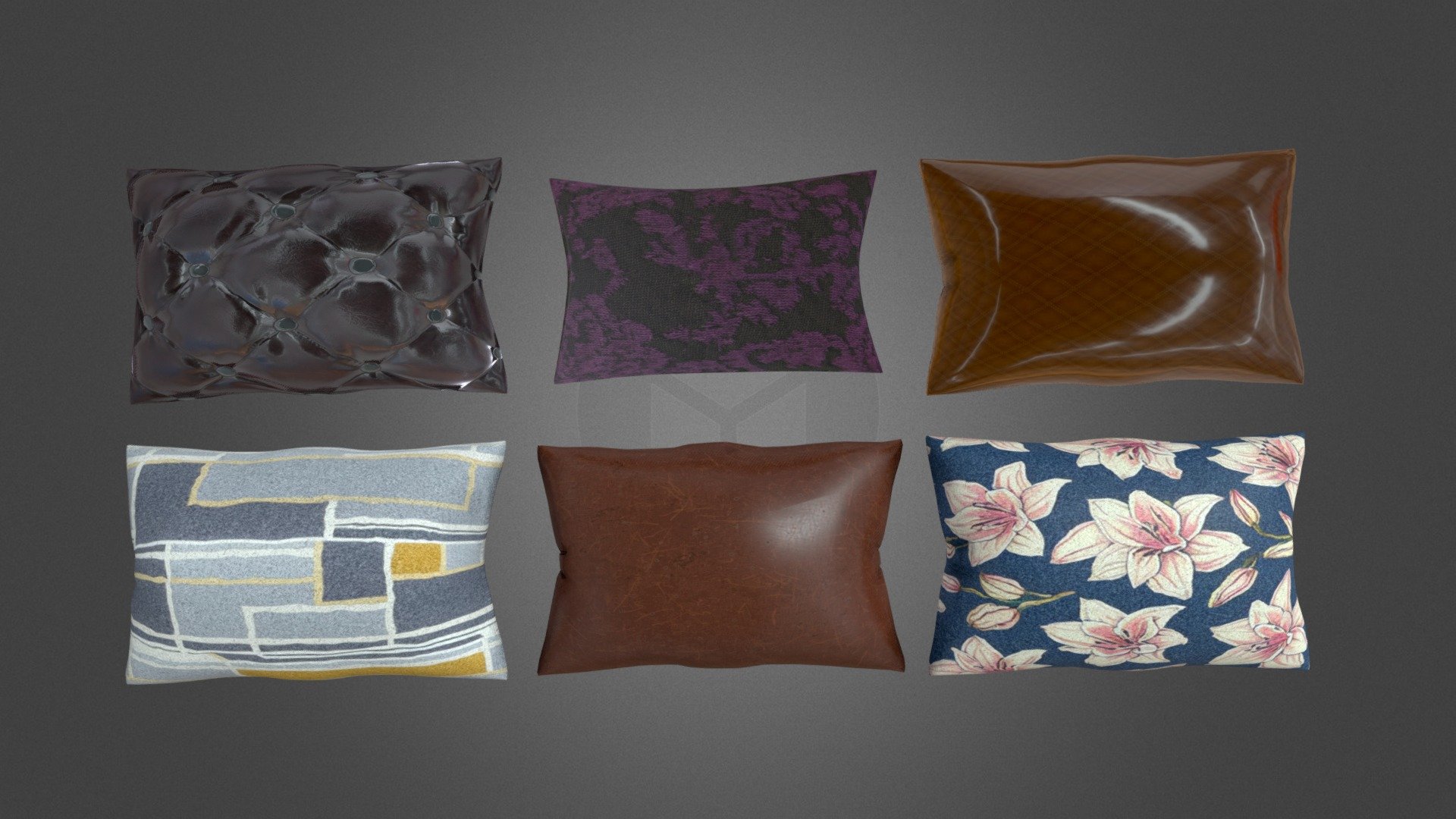 Pillow Variety Pack (Free) - Download Free 3D model by Ishxxn (@1shxxn ...