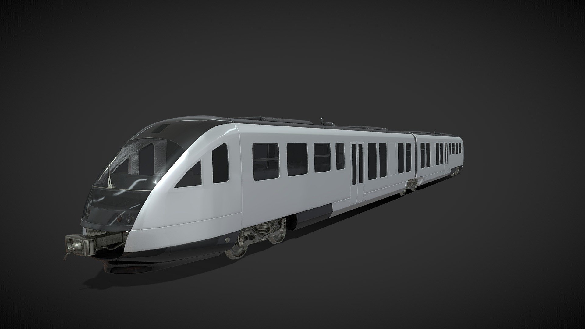 Siemens Desiro Train HighPoly Source - Download Free 3D model by ...
