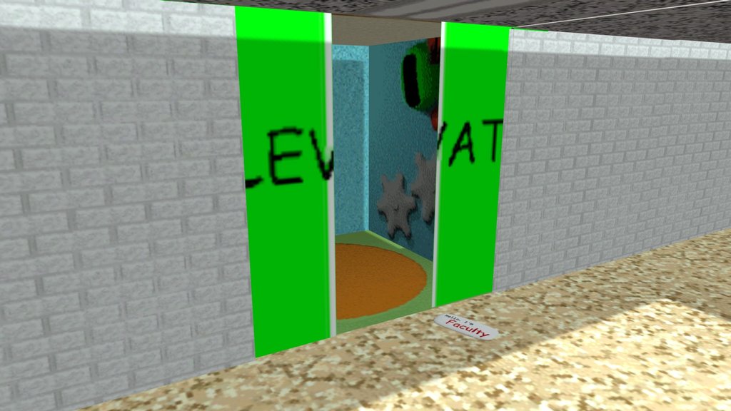 Baldis Basics 3D - A 3D model collection by Romyblox1234 ...