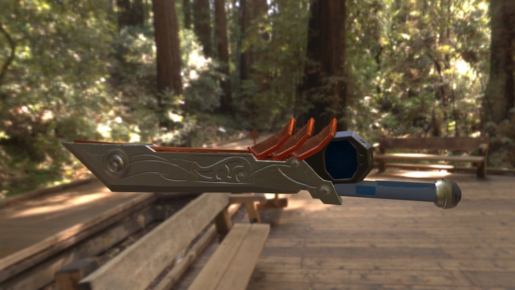 launcher sword - 3D model by GeorgeDamouni [062f4d3] - Sketchfab