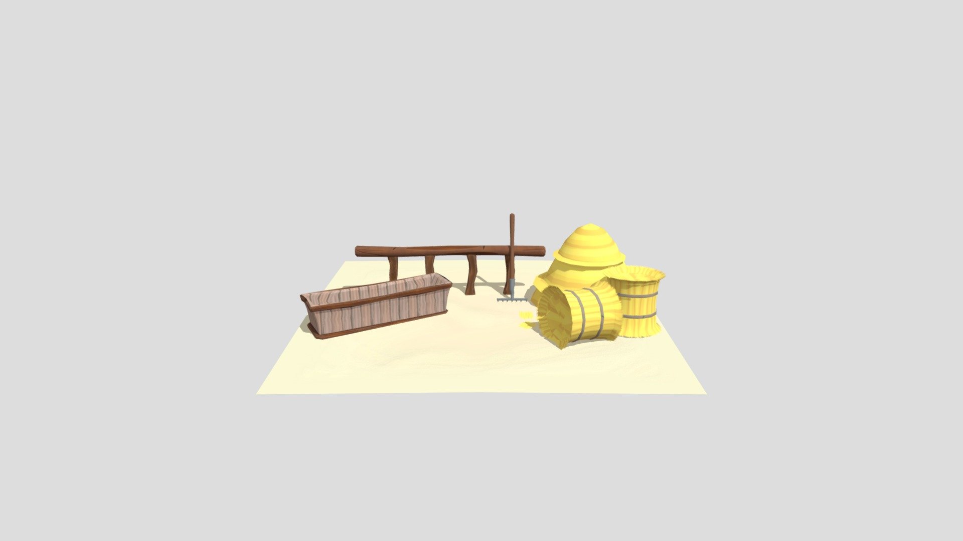 Stable Objects - Download Free 3D model by Nicole Harris (@16nharris ...
