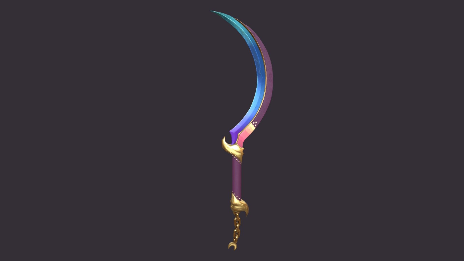 Magic Sickle - 3D model by Diana Cortes (@dianacortesartwork) [0630570 ...