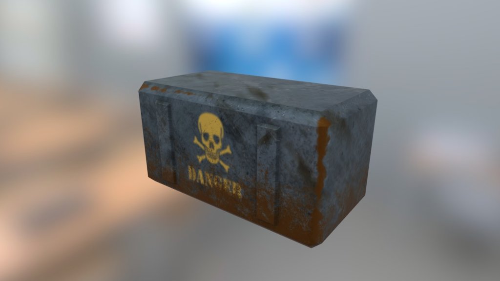 Rusty Crate - Lasse Höykinpuro - 3D model by TTK15 [0630bf2] - Sketchfab