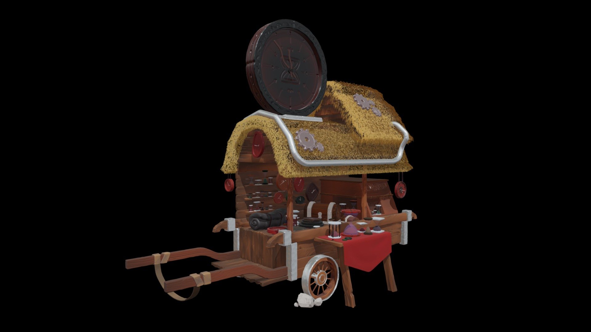 Wagon Time Traveller - 3D model by Greta Lucchini-Gilera (@Greta ...