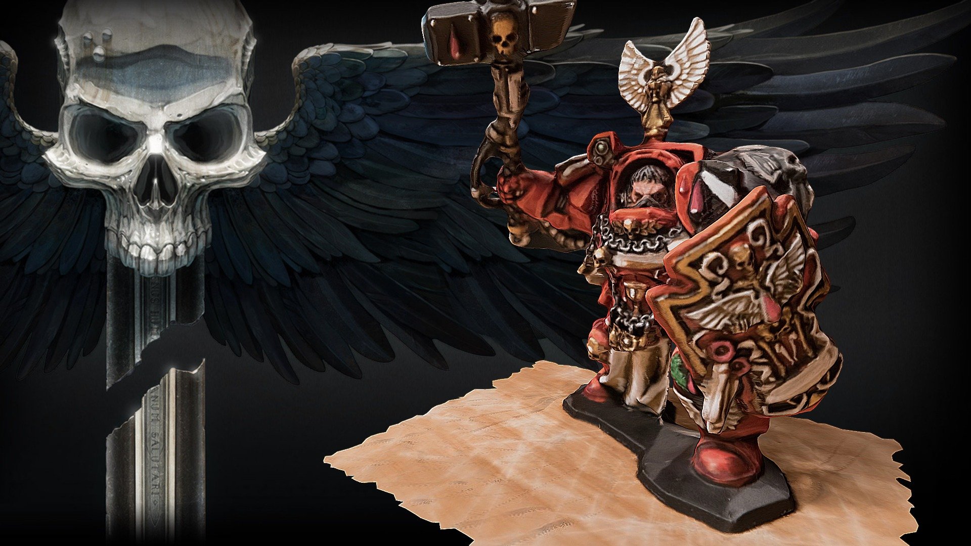 Sergeant Gideon - 3D model by Pierre-Antoine (@pa) [0631808] - Sketchfab