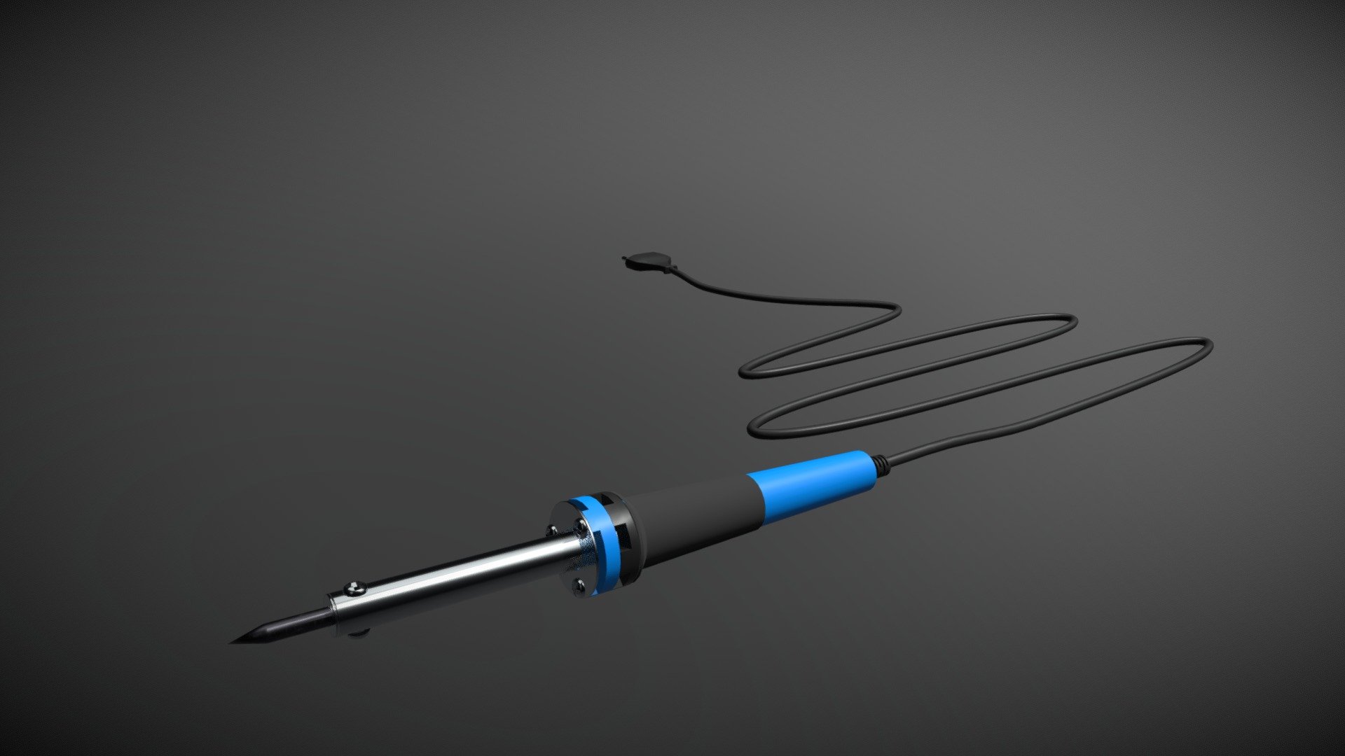 Soldering iron - 3D model by yryabchenko [0631a86] - Sketchfab