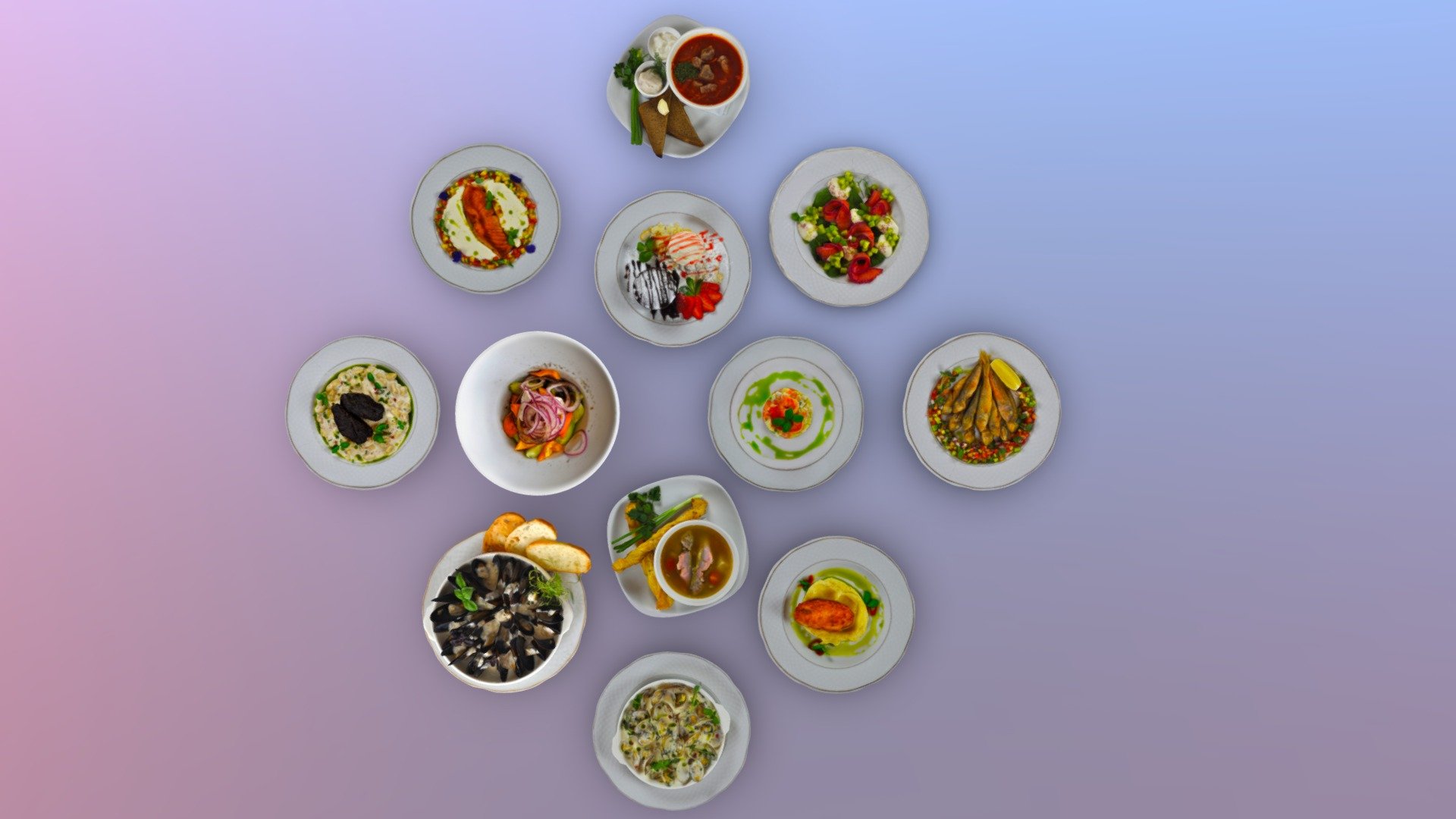 Restaurant food pack photogrammetry - 3D model by Moryak (@_moryak_ ...