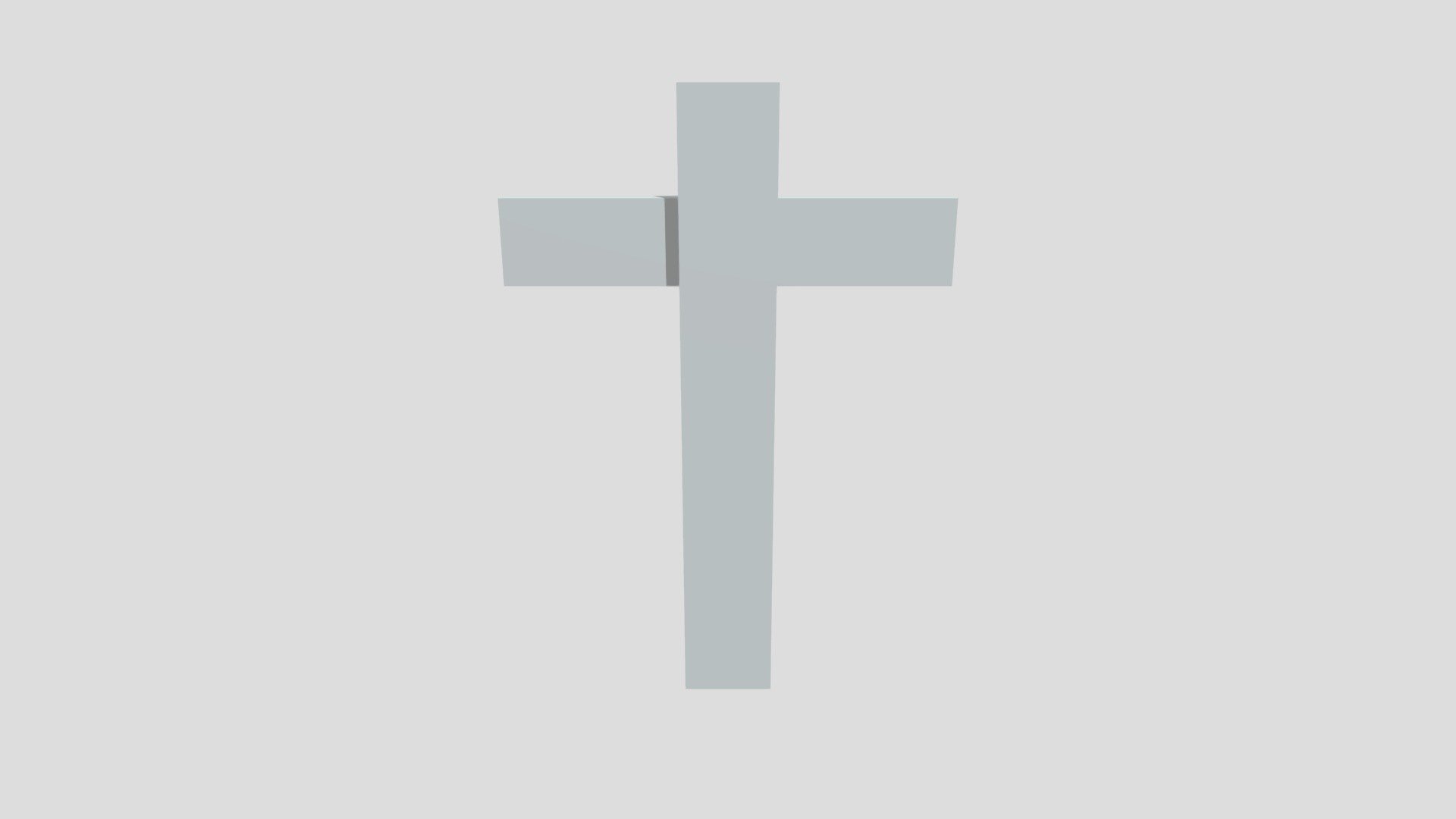 cruz - Download Free 3D model by ProyectoWiwi [0634b4a] - Sketchfab