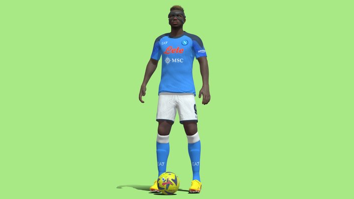 Osimhen 3D models - Sketchfab